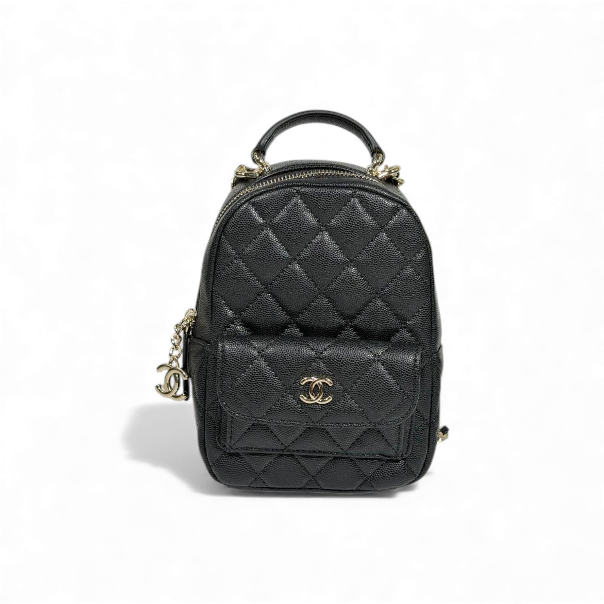 🖤 Chanel Quilted Mini Backpack 🎒 | Black Timeless Luxury – MASTERPIECE