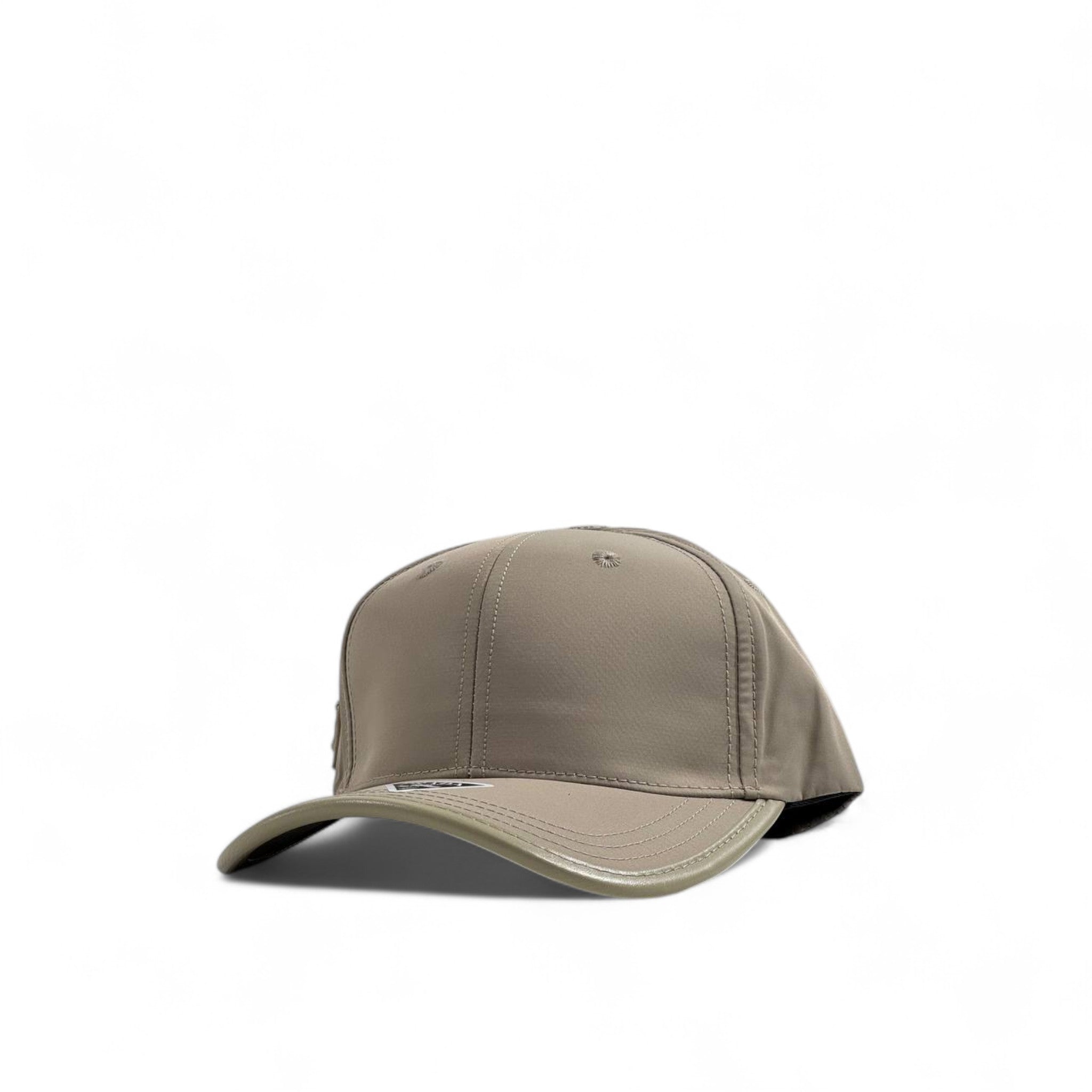 Prada Taupe Luxury Cap – Nylon with Signature Triangle Logo 🧢 – MASTERPIECE