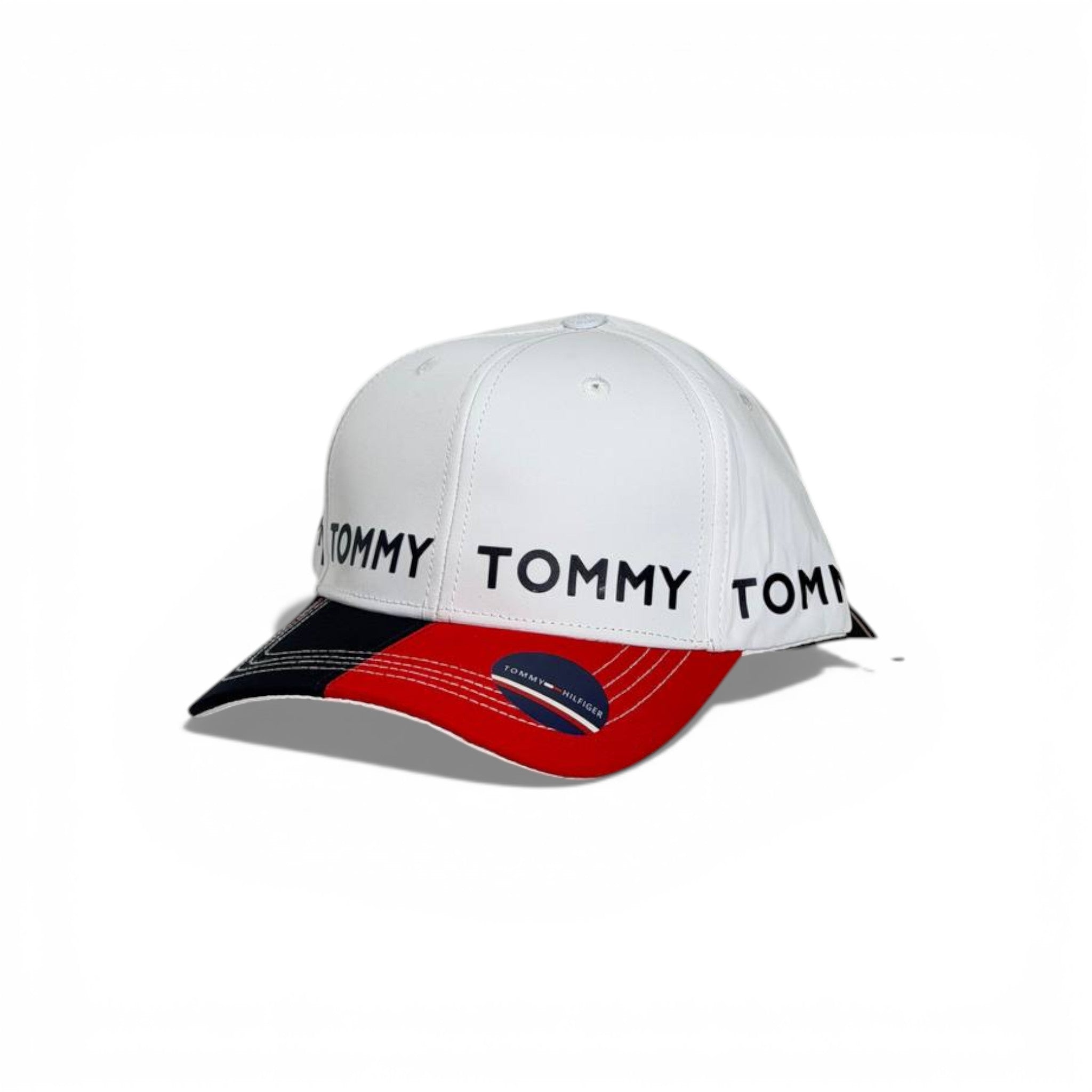 🤍🔥 Tommy Tricolor Signature Baseball Cap 🧢🇺🇸 – MASTERPIECE
