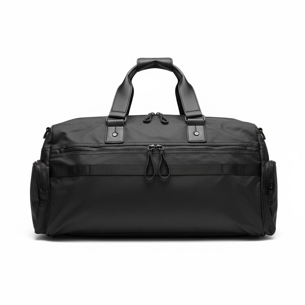 🖤 Hugo Boss Luxury Black Travel Duffel Bag – MASTERPIECE