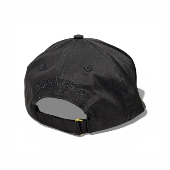 🧢 Louis Vuitton Black LV Baseball Cap – Signature Monogram Edition ...