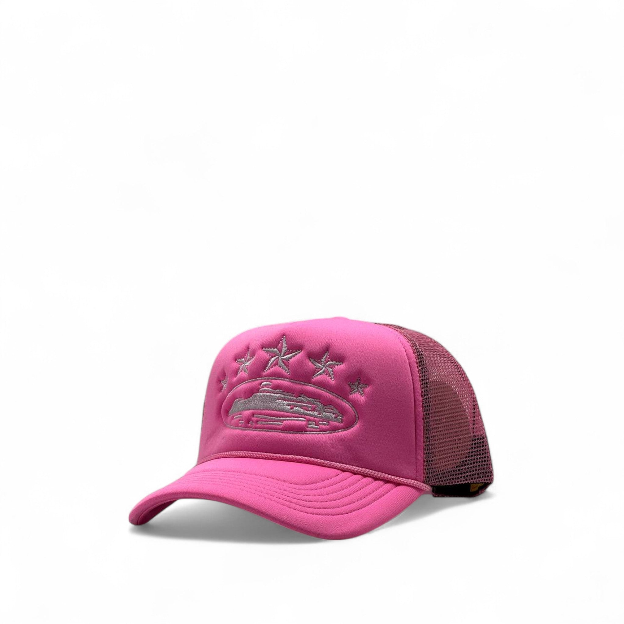 Corteiz Tank Trucker Cap – Pink Heat Edition 💖🔥 – MASTERPIECE