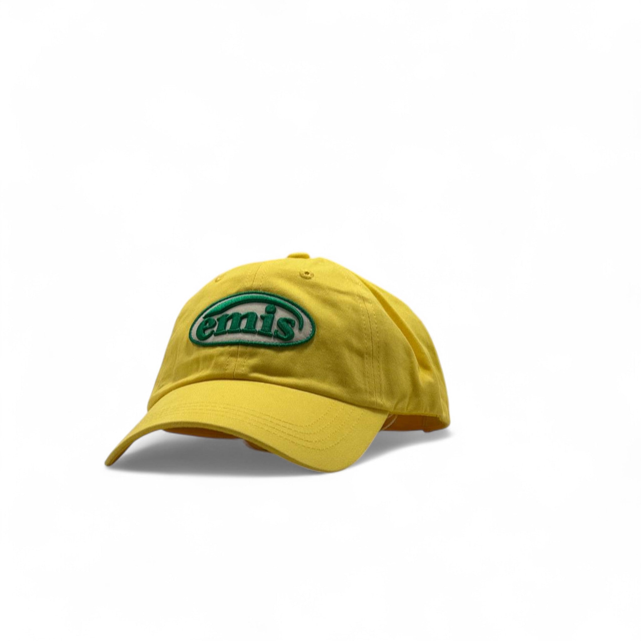 emis’ Yellow Embroidered Cap – Bold K-Style Sunshine 🧢🌞 – MASTERPIECE