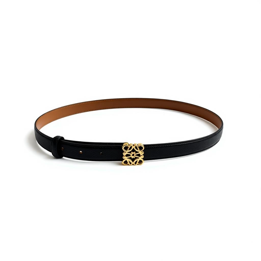 ICONIC LOEWE ANAGRAM BELT – TIMELESS LUXURY STATEMENT 🖤 100 cm ...